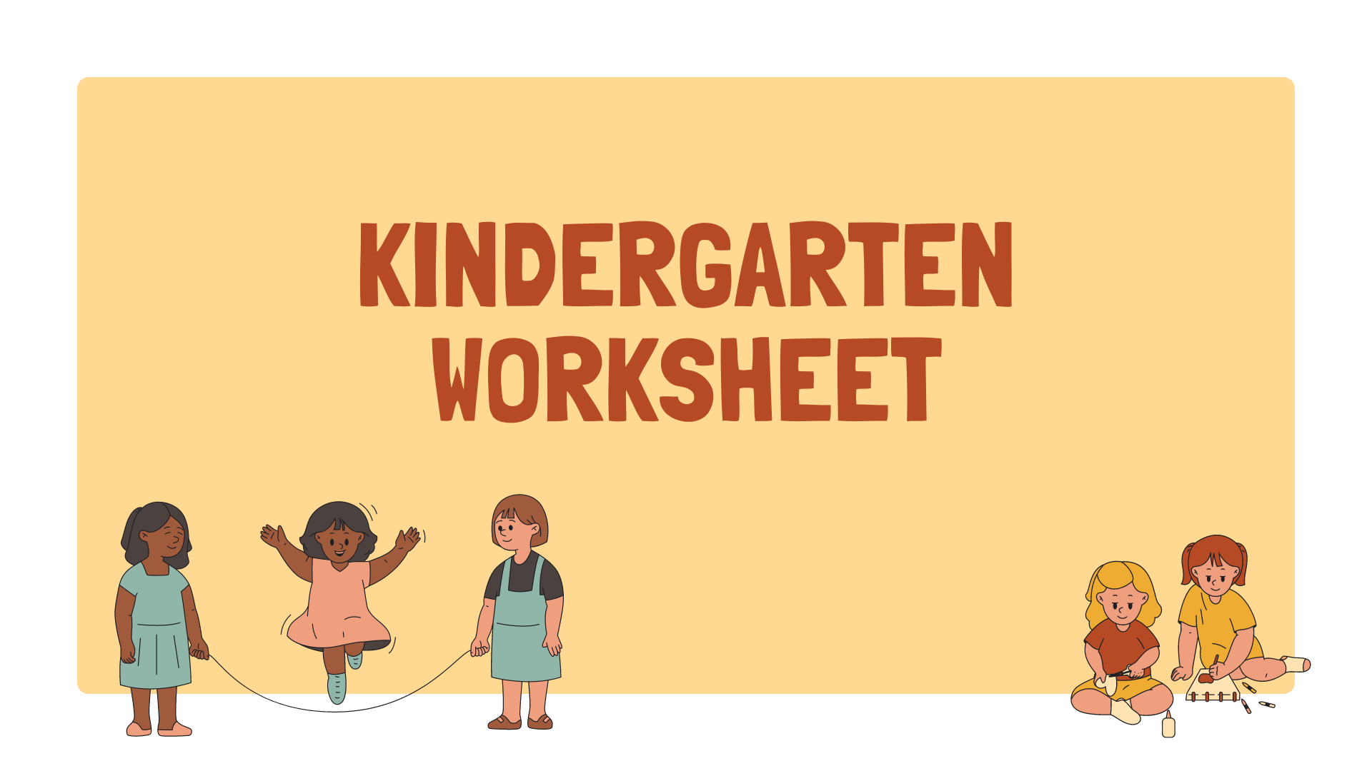 Pelbagai Bahan Latihan Dan Aktiviti Prasekolah - Pendidikan Rasmi