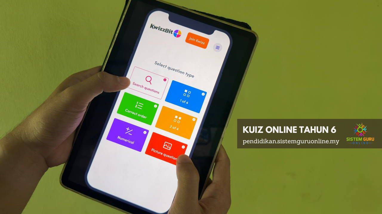 Kuiz Online Tahun 6 Terbaik Bagi Pembelajaran Semua Subjek Teras Dan ...