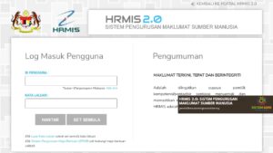 HRMIS 2.0: SISTEM PENGURUSAN MAKLUMAT SUMBER MANUSIA - Pendidikan Rasmi
