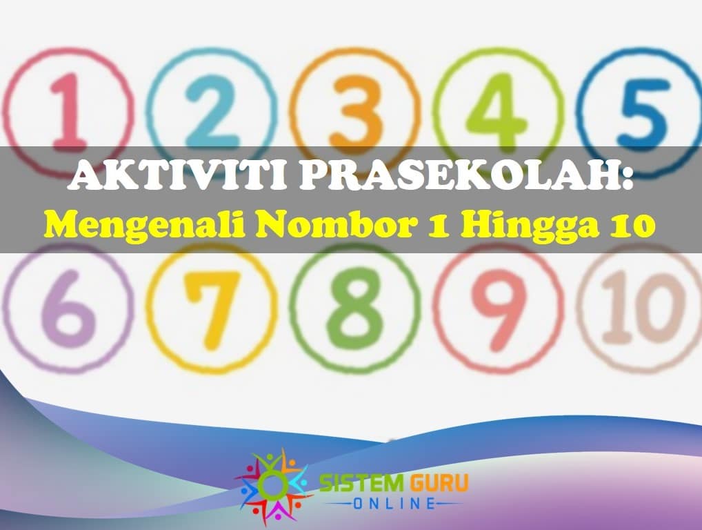Aktiviti Prasekolah: Mengenali Nombor 1 Hingga 10 - Pendidikan Rasmi