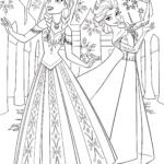 Gambar Mewarna Tahun 1 Dan PraSekolah Gambar Watak Frozen - Pendidikan ...