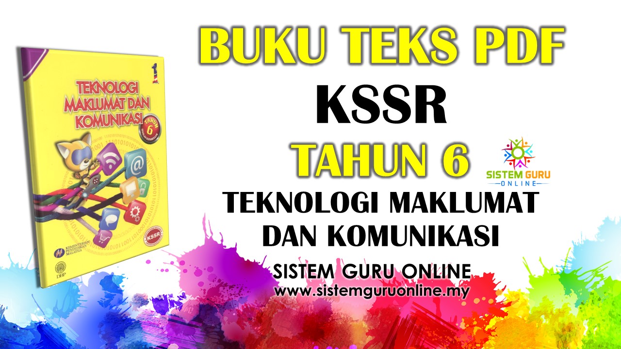 Buku Teks PDF KSSR Tahun 6 Teknologi Maklumat Dan Komunikasi - Pendidikan Rasmi