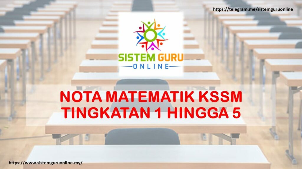 NOTA MATEMATIK KSSM TINGKATAN 1 HINGGA 5 - Download RPH RPT SOALAN ...