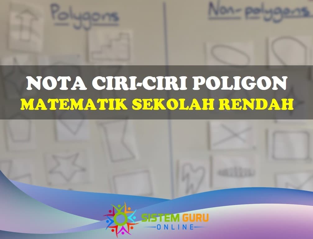 Ciri-ciri Poligon - Nota Matematik Sekolah Rendah - Pendidikan Rasmi