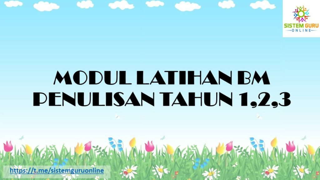 MODUL LATIHAN BM PENULISAN TAHUN 1,2,3 - Download RPH RPT SOALAN & BAHAN PENDIDIKAN Percuma