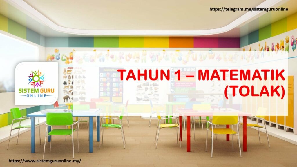 TAHUN 1 – MATEMATIK (TOLAK) - Download RPH RPT SOALAN & BAHAN ...