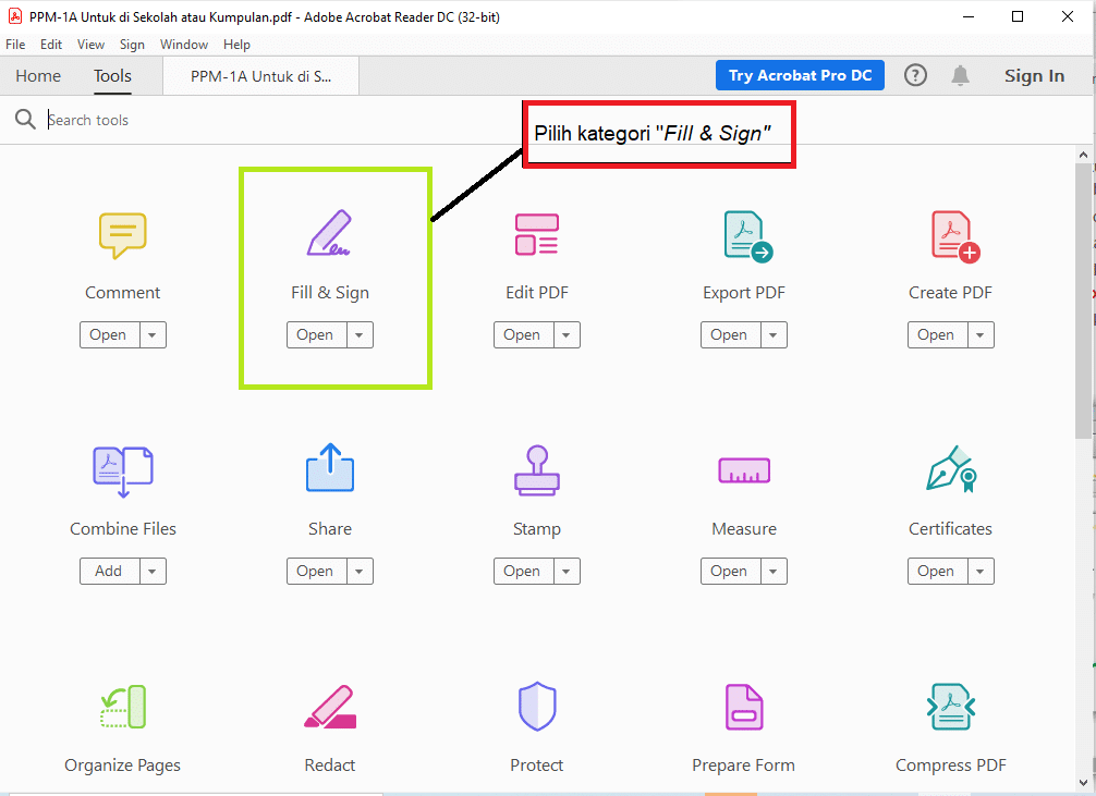 Cara Menaip Atau Menambah Teks Pada Dokumen PDF - Pendidikan Rasmi