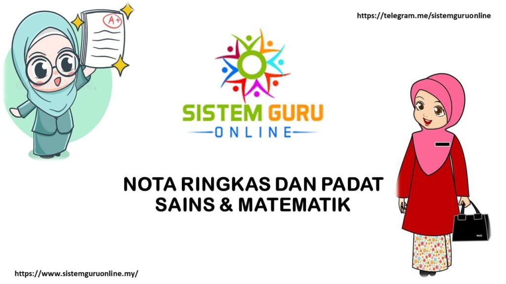 NOTA RINGKAS DAN PADAT SAINS & MATEMATIK - Pendidikan Rasmi