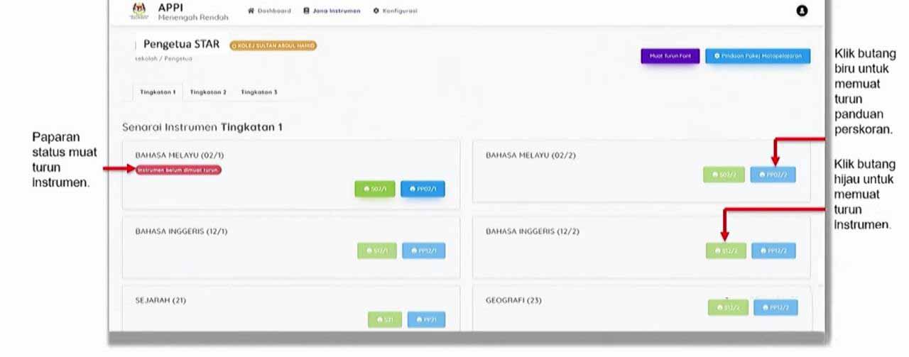 APPI Login: Aplikasi Pengumpulan Dan Pemasangan Instrumen KPM (APPI SR ...