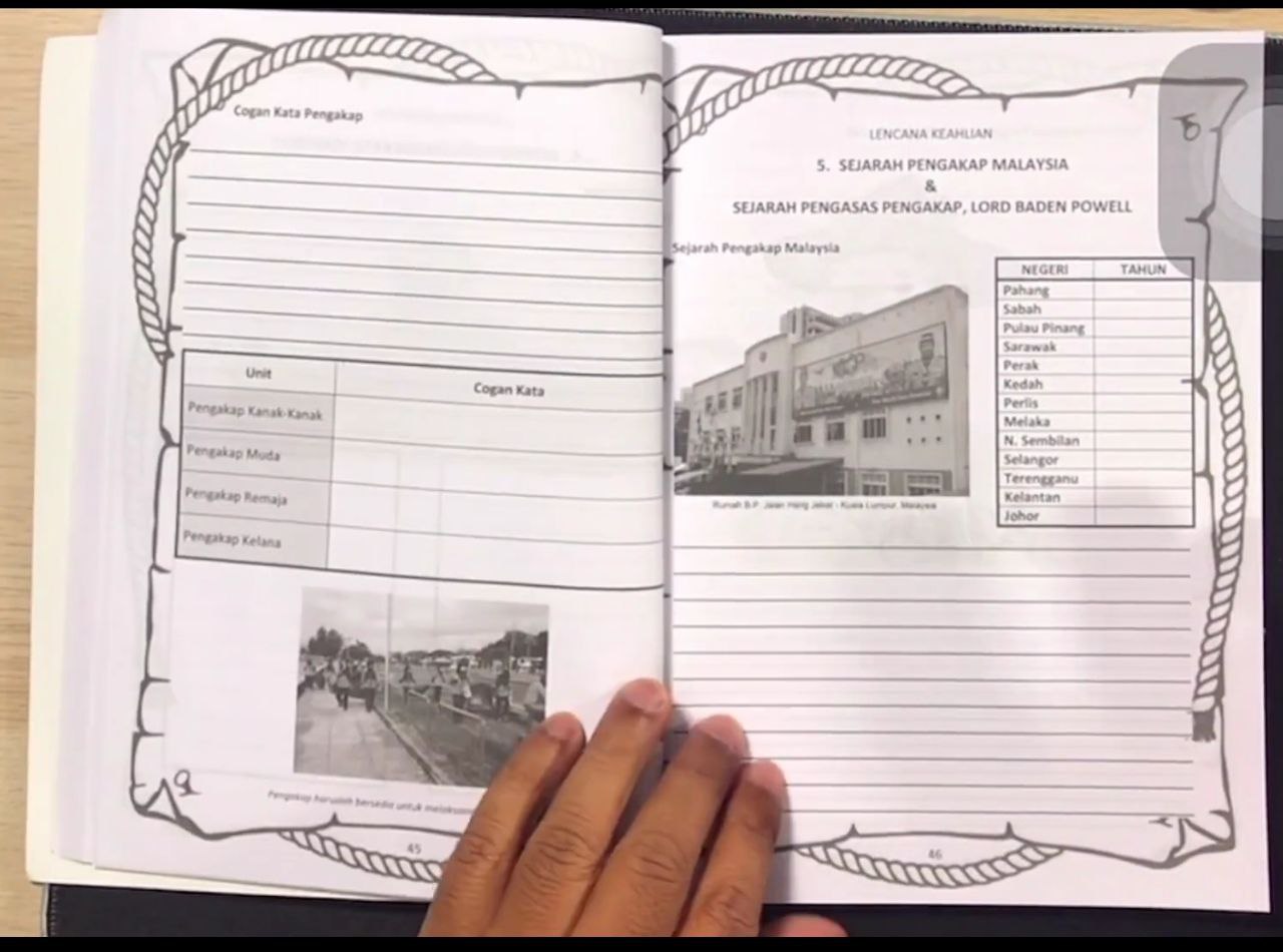 Panduan Membuat Buku Log Pengakap Kanak-kanak - Pendidikan Rasmi