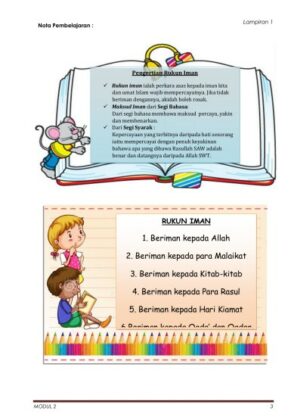 Bahan Peperiksaan Akhir Tahun Pendidikan Islam Tahun 1 - Pendidikan Rasmi