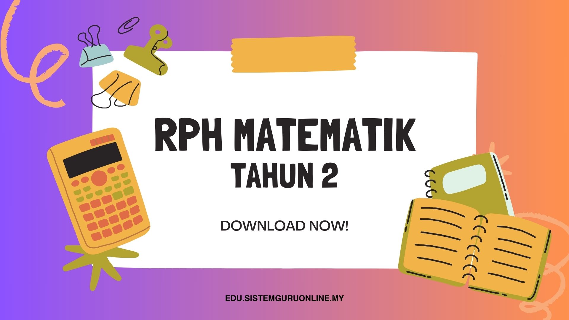 Perkongsian RPH Matematik Tahun 2 Lengkap Setahun - Pendidikan Rasmi