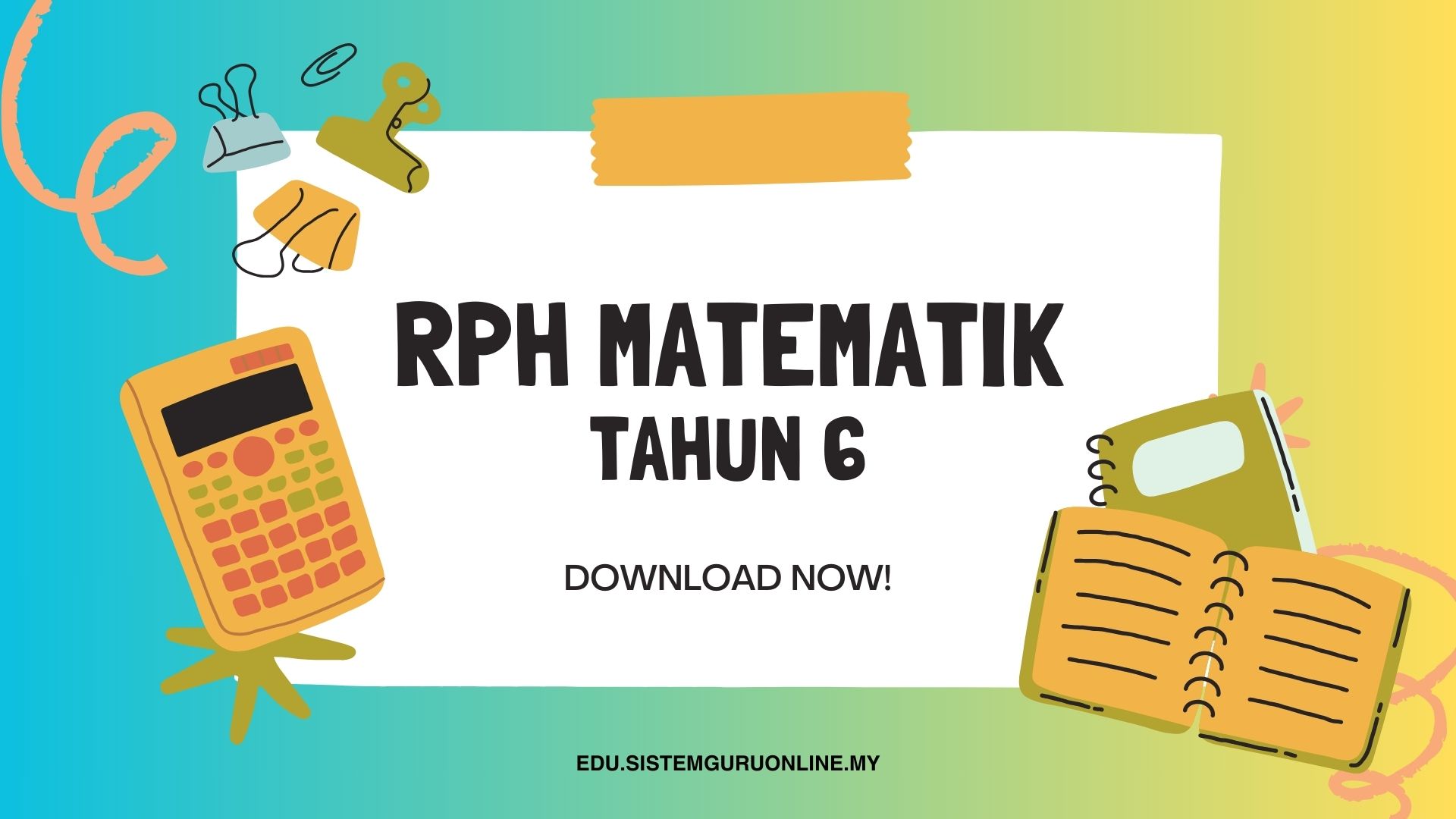 Full RPH Matematik Tahun 6 - Pendidikan Rasmi
