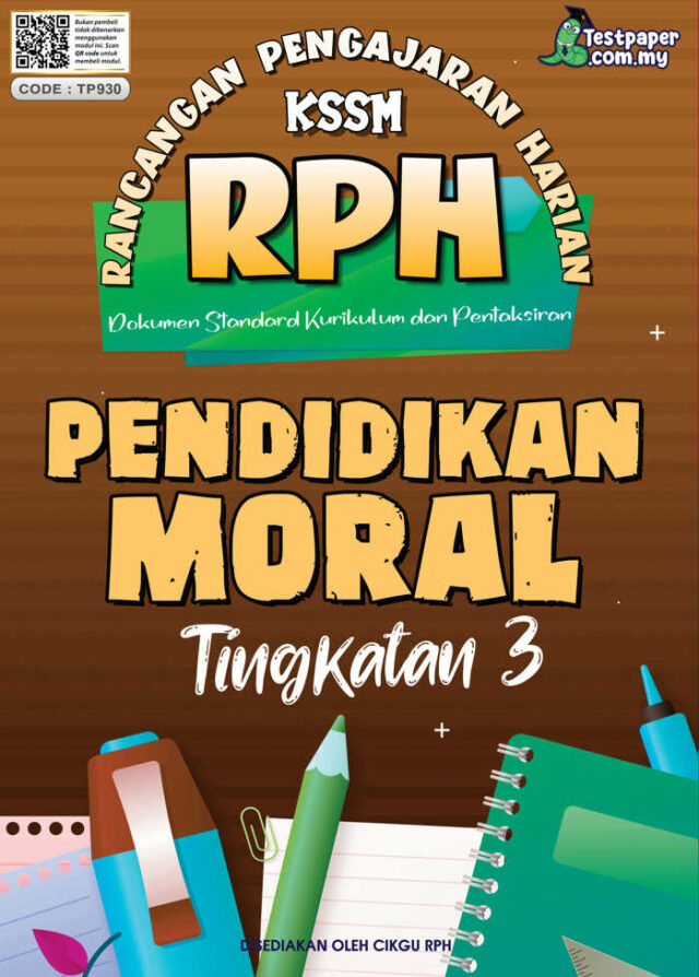 Dapatkan PDF RPH Pendidikan Moral Tingkatan 3 Untuk Guru - Pendidikan Rasmi