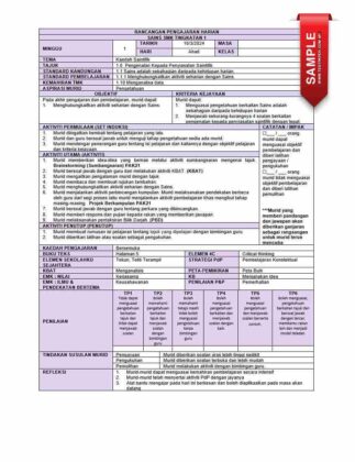 Download RPH Sains Tingkatan 1 PDF - Pendidikan Rasmi