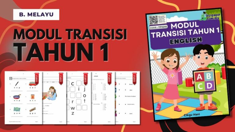 Dapatkan Modul Transisi Tahun 1 Bahasa Inggeris - Pendidikan Rasmi