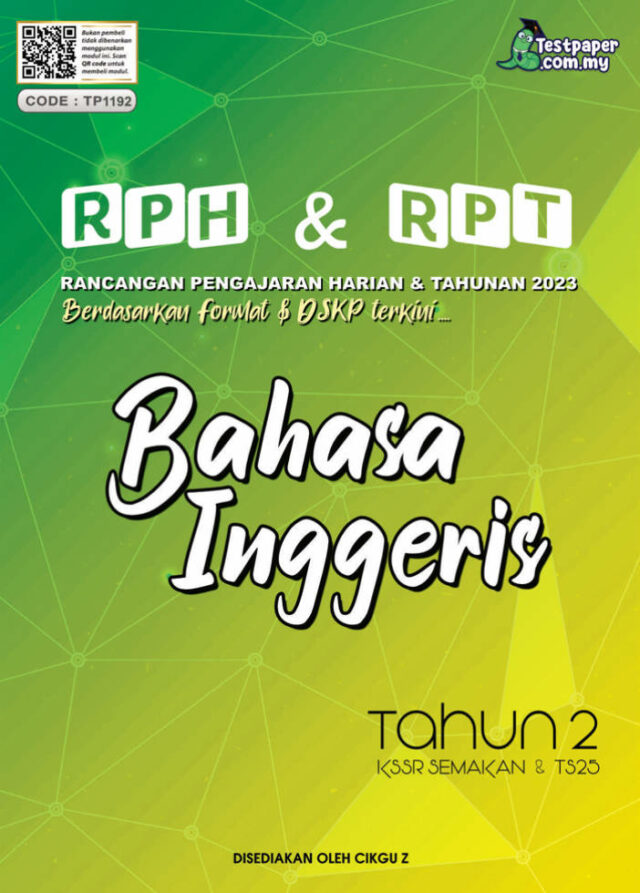 Dapatkan RPH Bahasa Inggeris Tahun 2 Segera - Pendidikan Rasmi