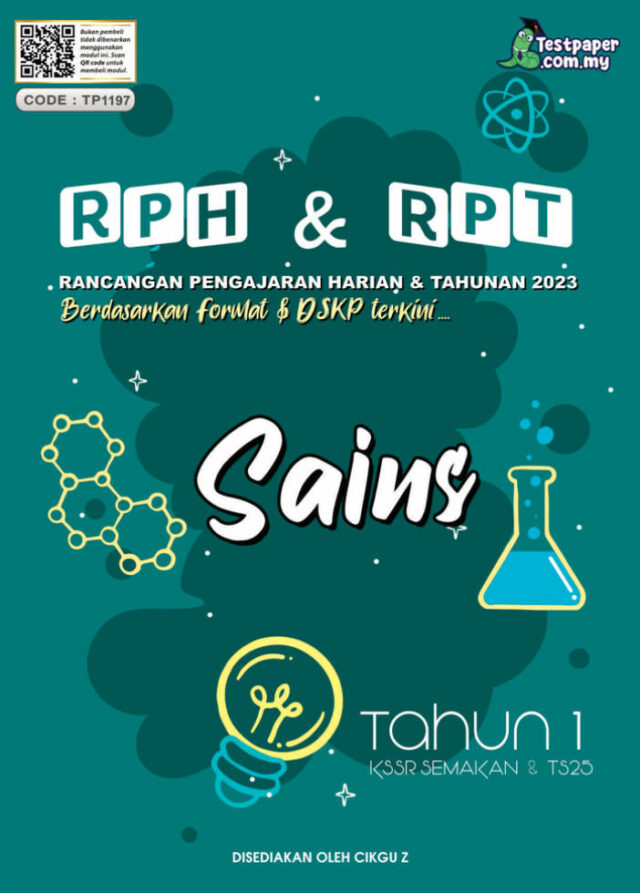 Download RPH Sains Tahun 1 Di Link Berikut - Pendidikan Rasmi