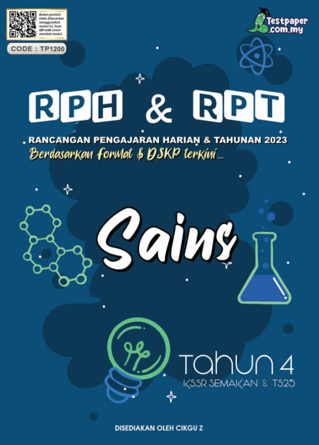 Dapatkan RPH Sains Tahun 4 Lengkap Setahun - Pendidikan Rasmi