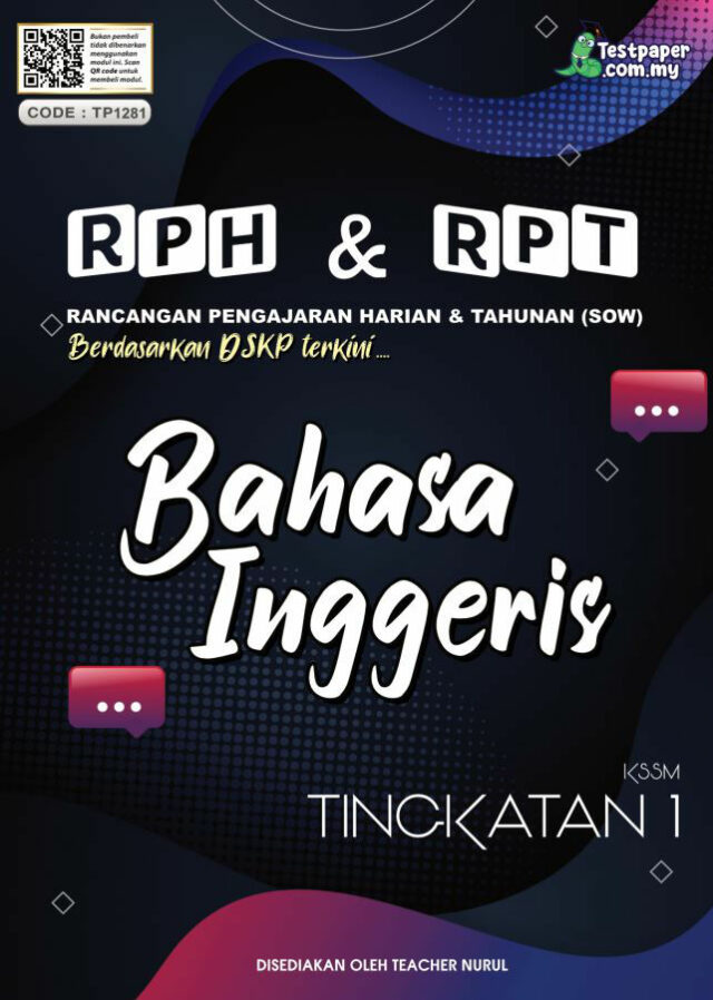 Download RPH Bahasa Inggeris Tingkatan 1 Terkini - Pendidikan Rasmi