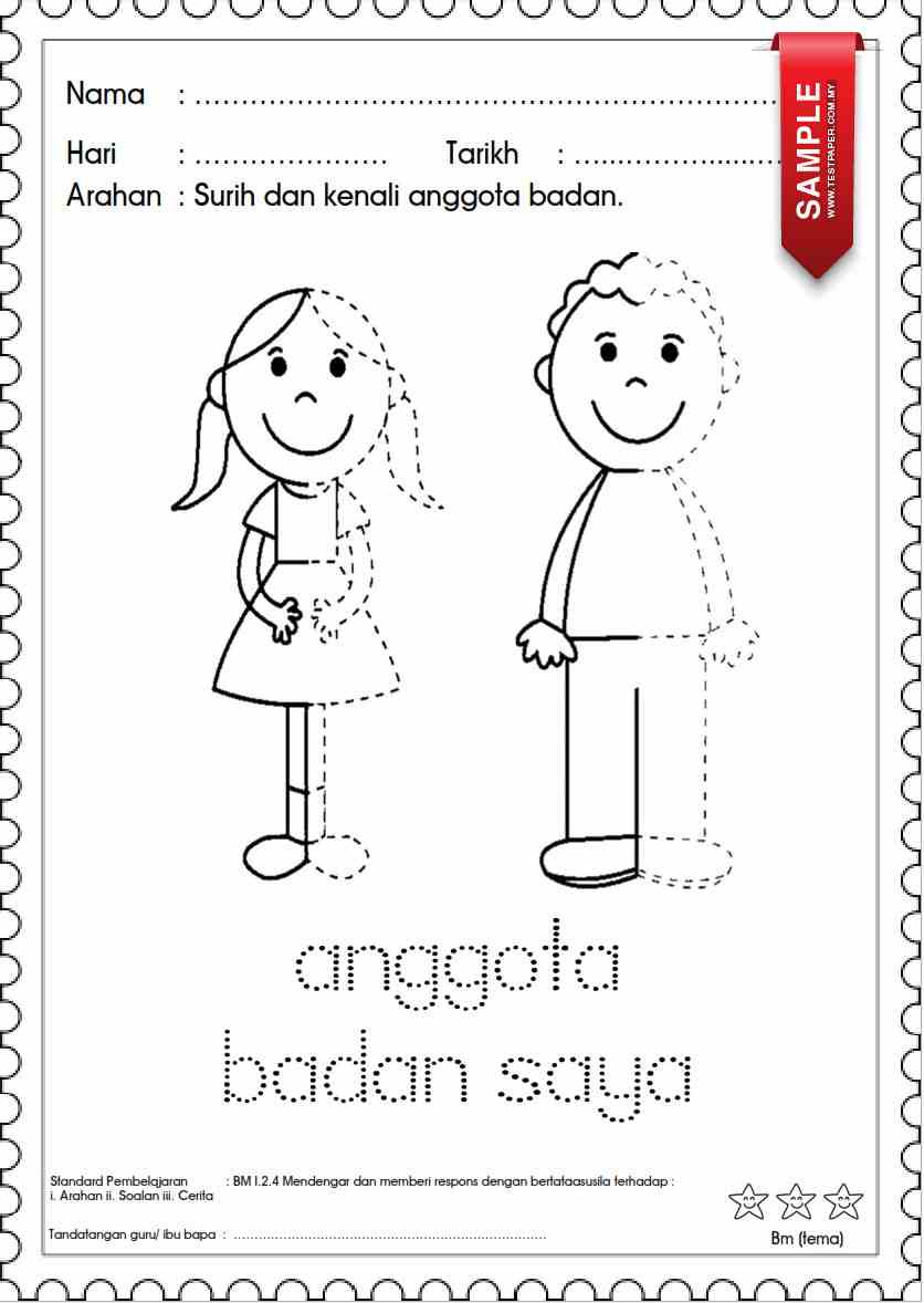 RPH Prasekolah Lengkap 1 Tahun Termasuk Modul & Lembaran Kerja Aktiviti Murid - Pendidikan Rasmi