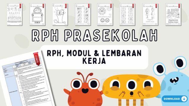 RPH Prasekolah Lengkap 1 Tahun Termasuk Modul & Lembaran Kerja Aktiviti Murid - Pendidikan Rasmi