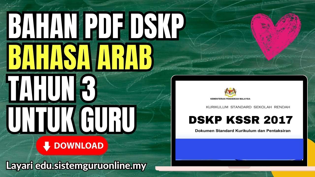 Bahan Terkini DSKP Bahasa Arab Tahun 3 - Pendidikan Rasmi