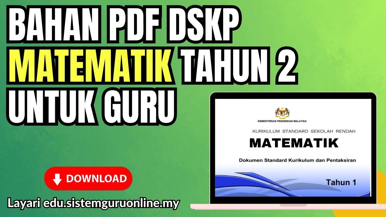 Bahan DSKP Matematik Tahun 2 Sekolah Rendah - Pendidikan Rasmi