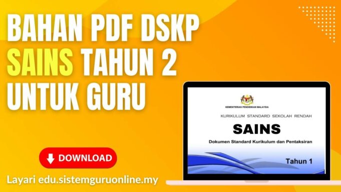 Muat Turun DSKP Sains Tahun 2 Sekolah Rendah - Pendidikan Rasmi