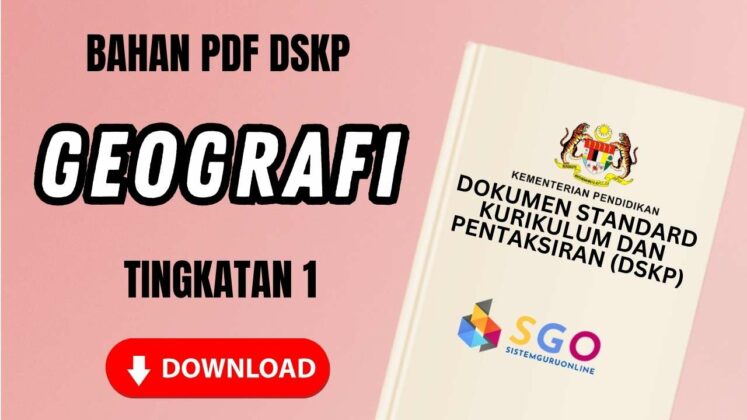 Download PDF DSKP Geografi Tingkatan 1 - Pendidikan Rasmi