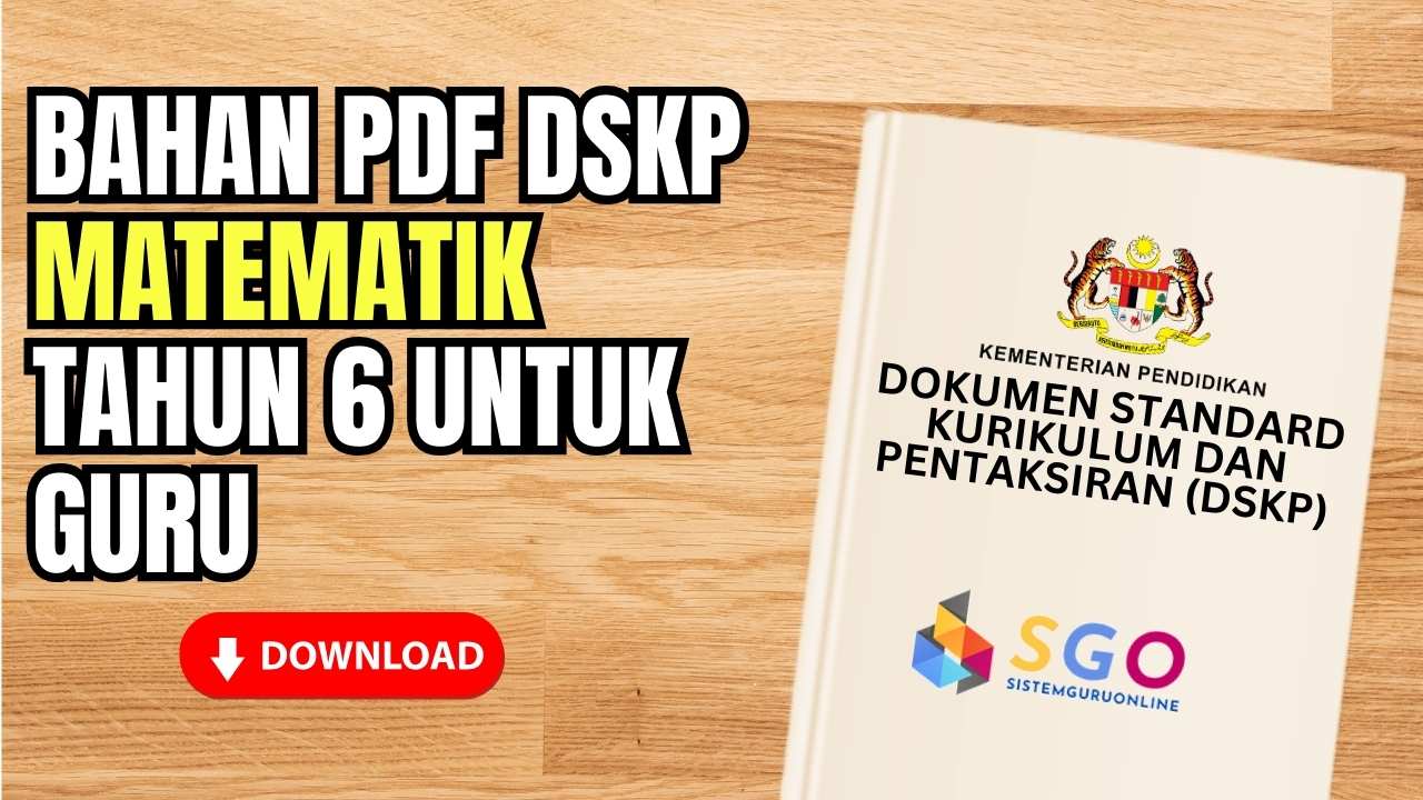 Download Bahan DSKP Matematik Tahun 6 - Pendidikan Rasmi