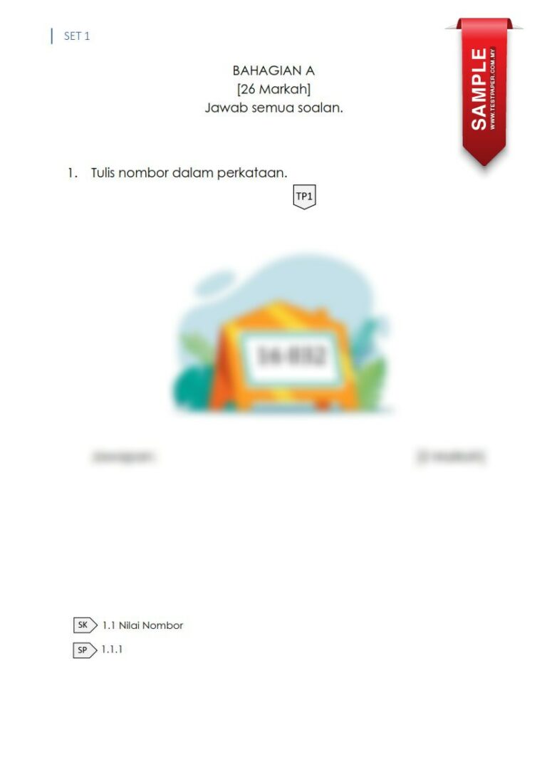 Download Soalan Ujian Sumatif Matematik Tahun 4 Penggal 1 Terbaru - Pendidikan Rasmi