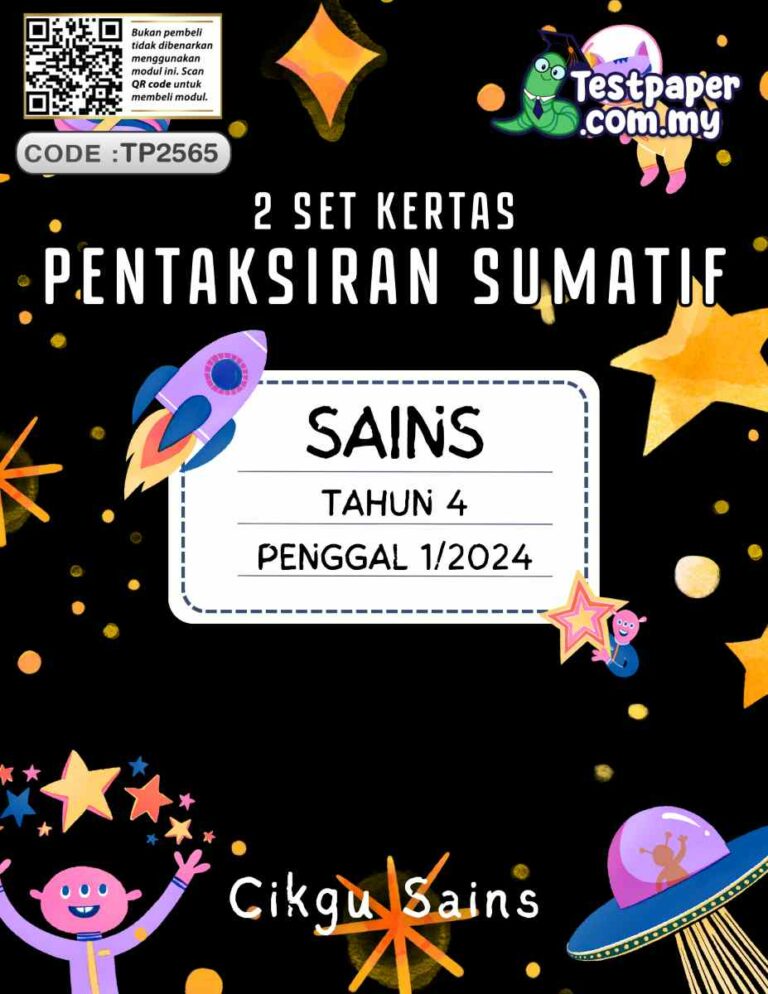 Download Contoh Soalan Ujian Sumatif Sains Tahun 4 Penggal 1 - Pendidikan Rasmi