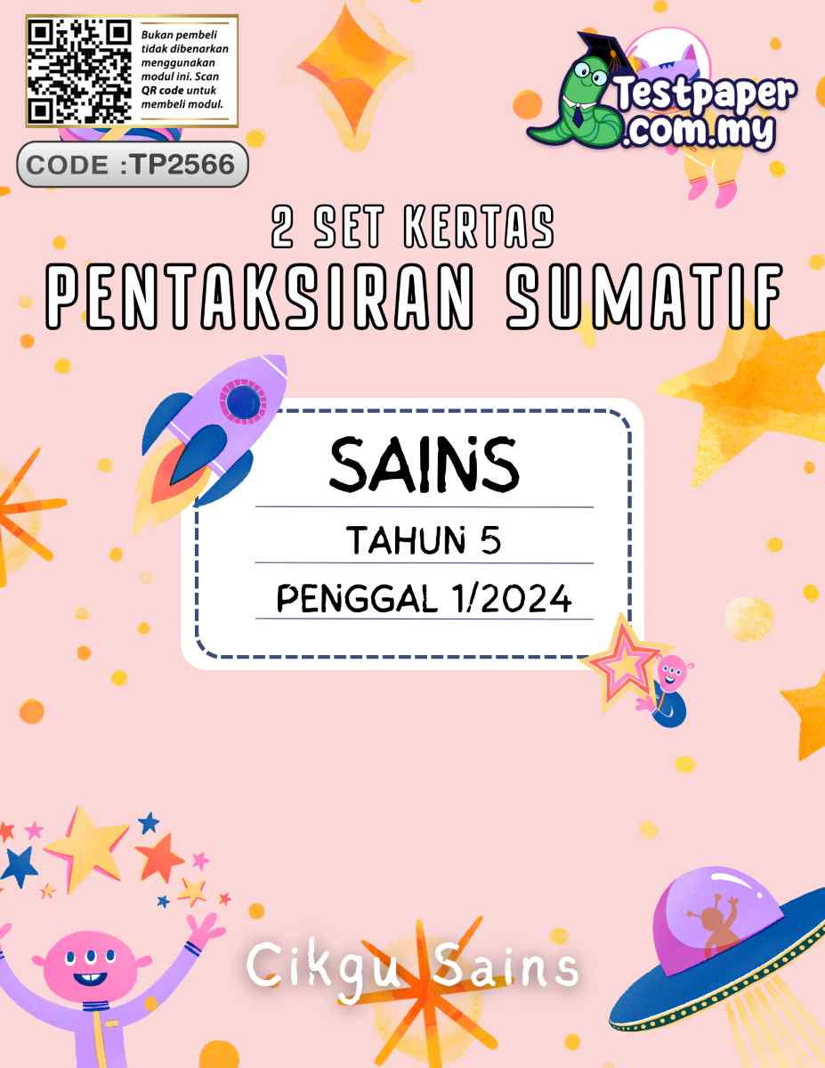 Download Contoh Soalan Ujian Sumatif Sains Tahun 5 Penggal 1 - Pendidikan Rasmi