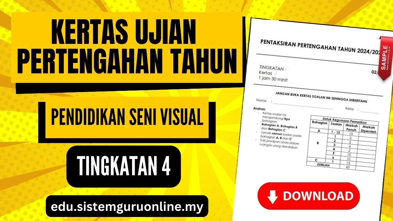 Download Kertas Ujian Pertengahan Tahun PSV Tingkatan 4 PDF Sekolah ...