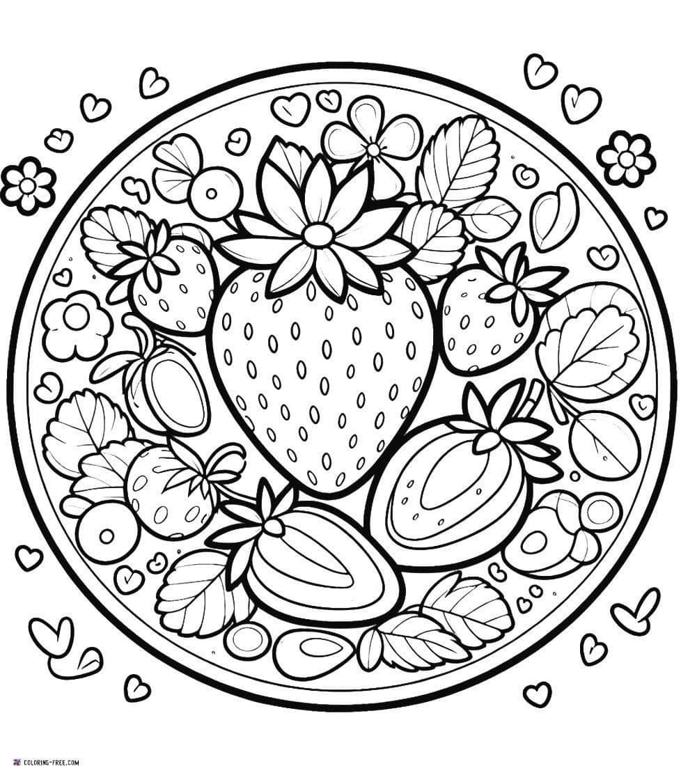 Download Kertas Mewarna Buah-Buahan Kanak-Kanak Yang Amazing ...