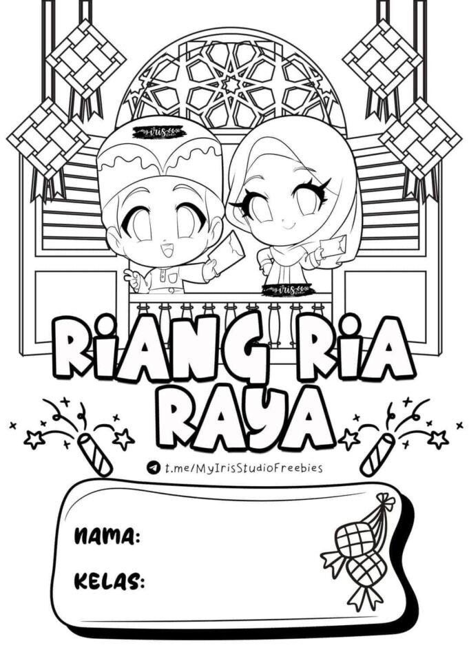 Download 30 Poster Hari Raya Aidilfitri Dan Pelbagai Aktiviti Mewarna ...