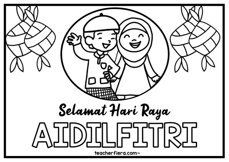 Download 30 Poster Hari Raya Aidilfitri Dan Pelbagai Aktiviti Mewarna ...