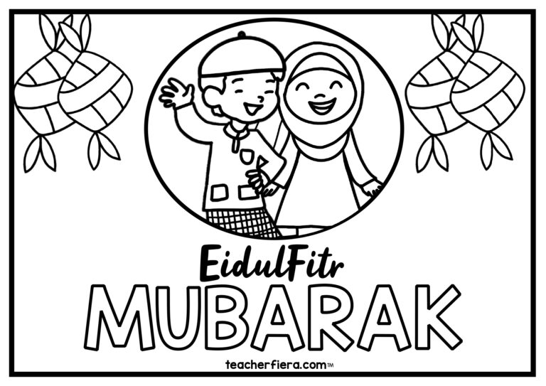 Download 30 Poster Hari Raya Aidilfitri Dan Pelbagai Aktiviti Mewarna ...