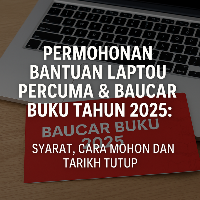 Permohonan Bantuan Pendidikan Digital 2025 Beri Laptop & Baucar Buku Percuma Kepada Warga ...